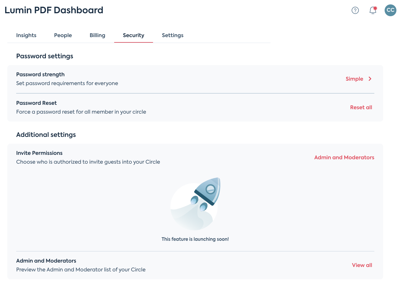 Navigating your Lumin Dashboard